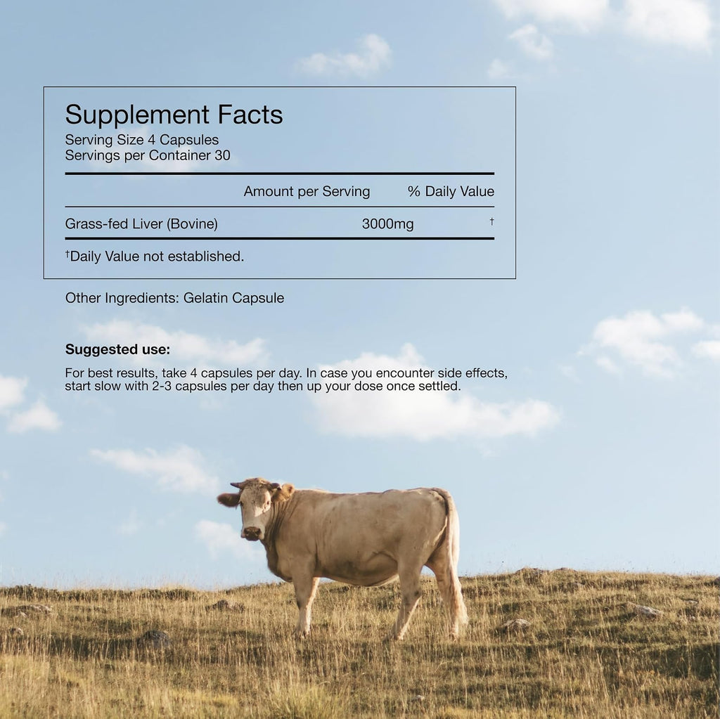 Boost energy with beef liver extract