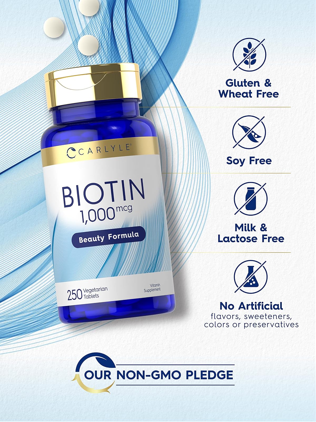 Boost energy with biotin tablets