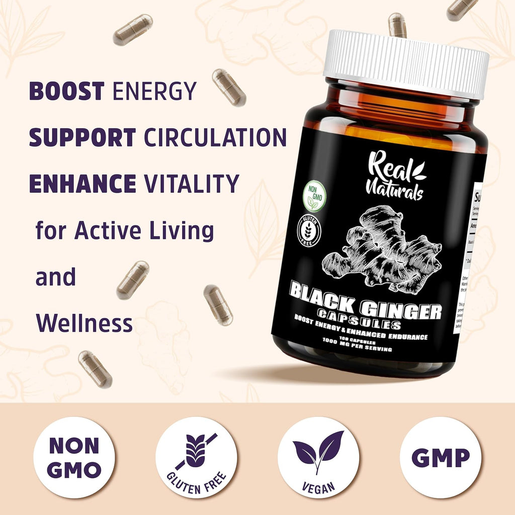 boost energy with black ginger