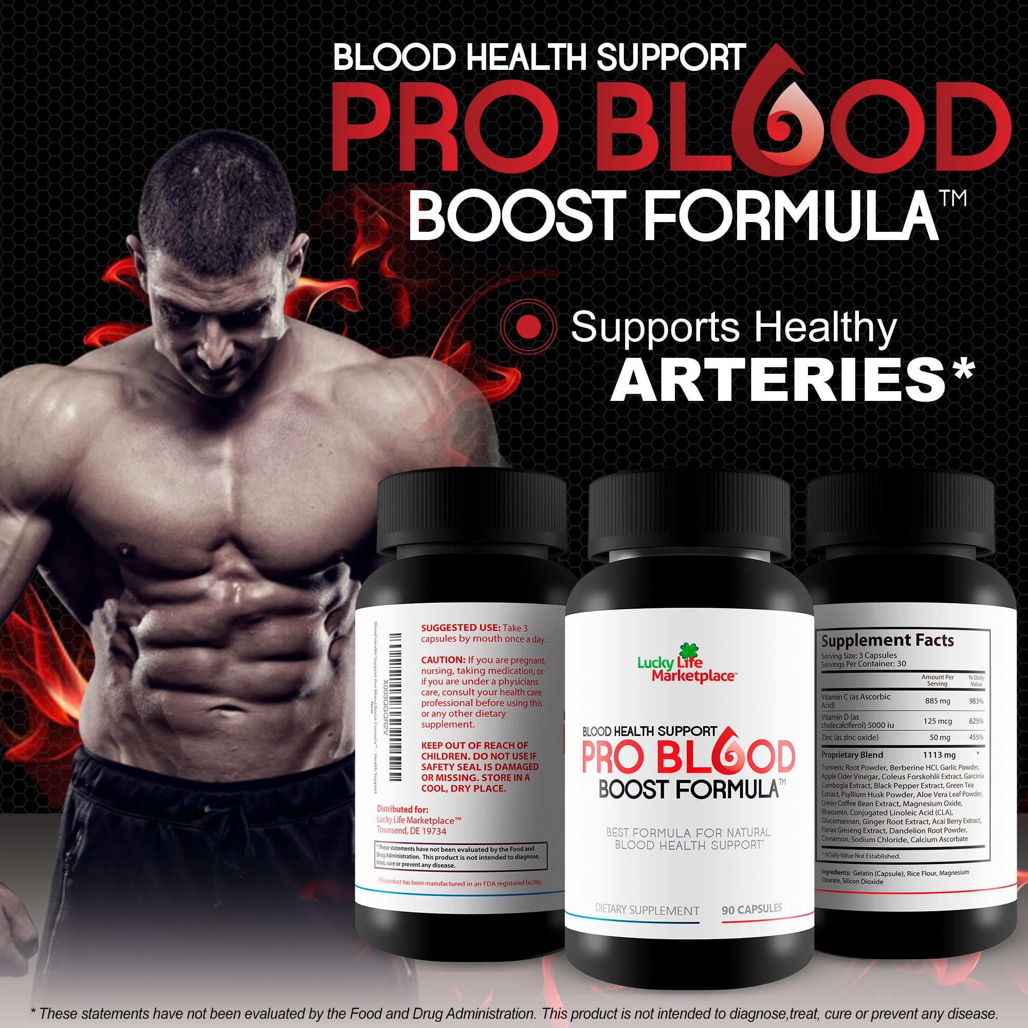 boost energy with blood support