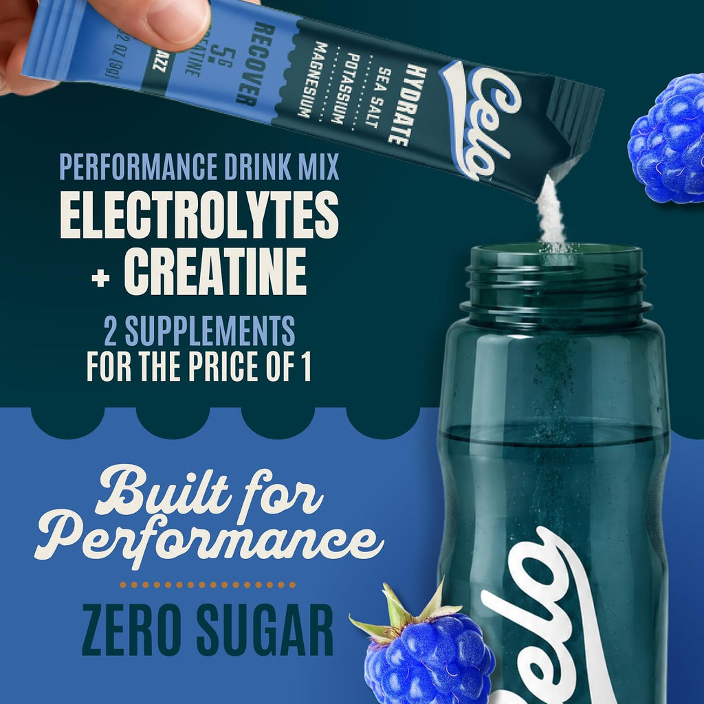 boost energy with blue razz electrolytes
