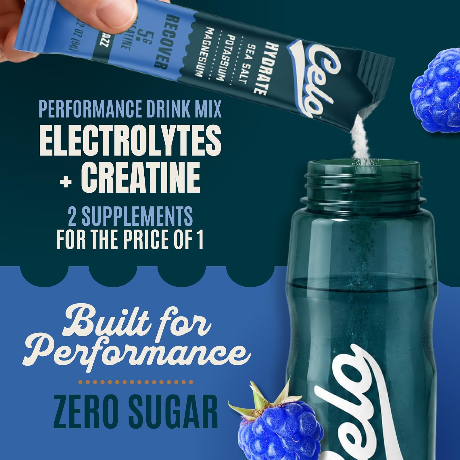 boost energy with blue razz electrolytes