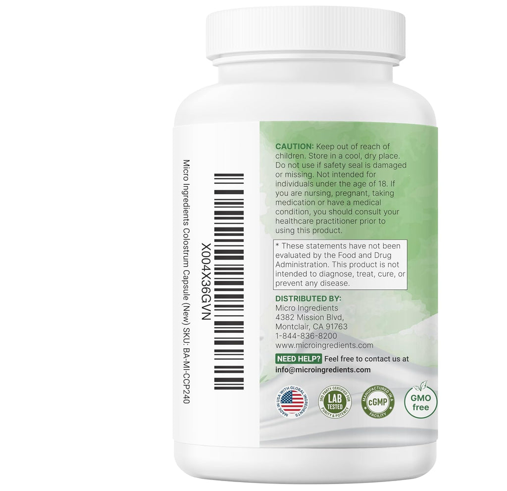 Boost energy with Bovine Colostrum