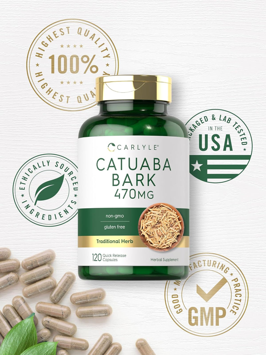 Boost energy with Catuaba capsules