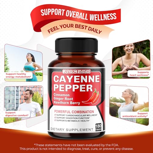 boost energy with cayenne pepper capsules