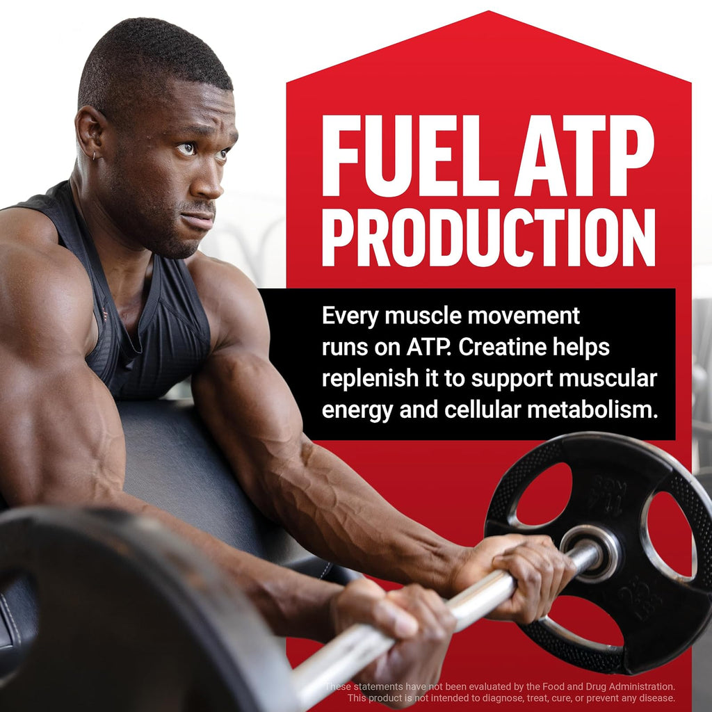 Boost energy with creatine capsules