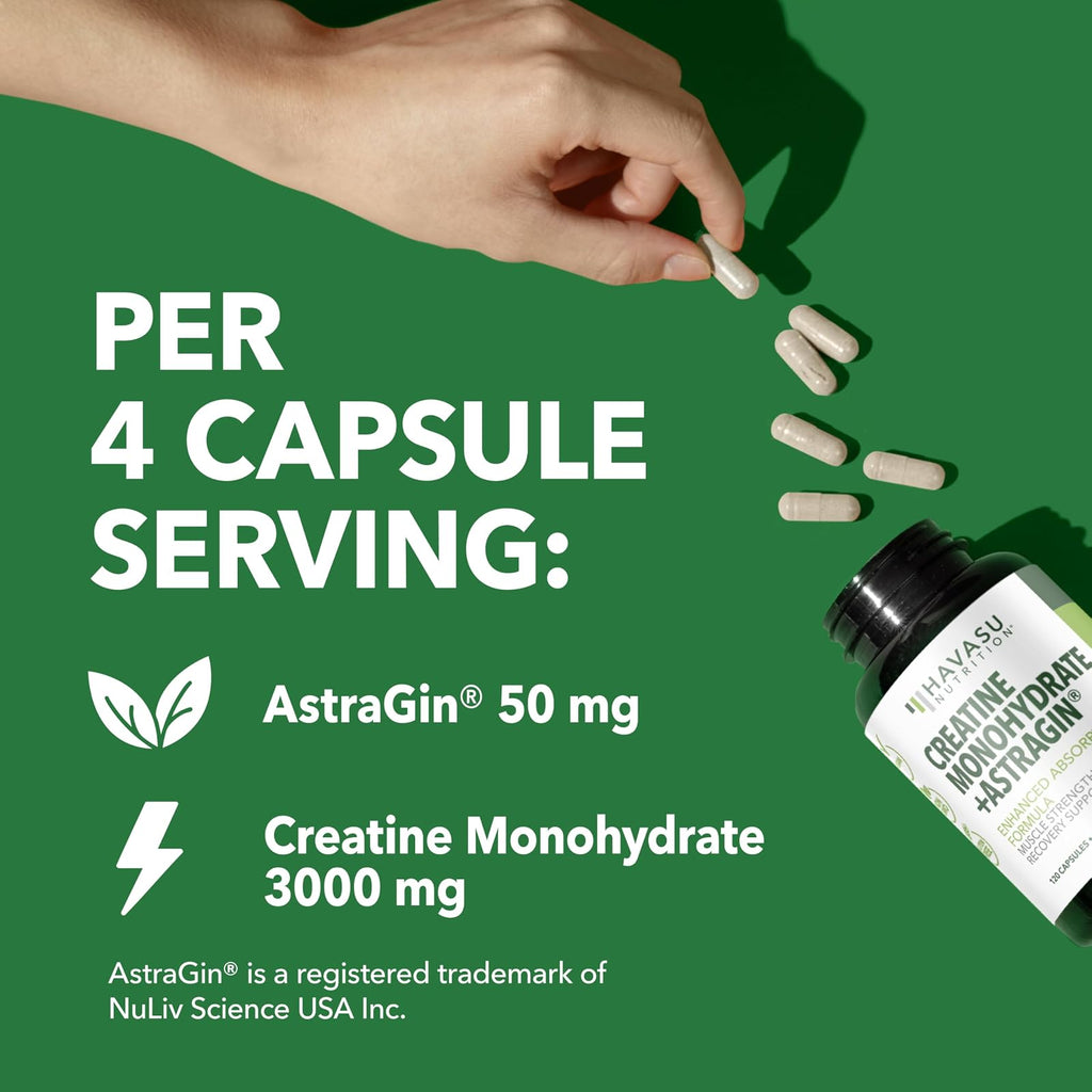 Boost energy with creatine monohydrate