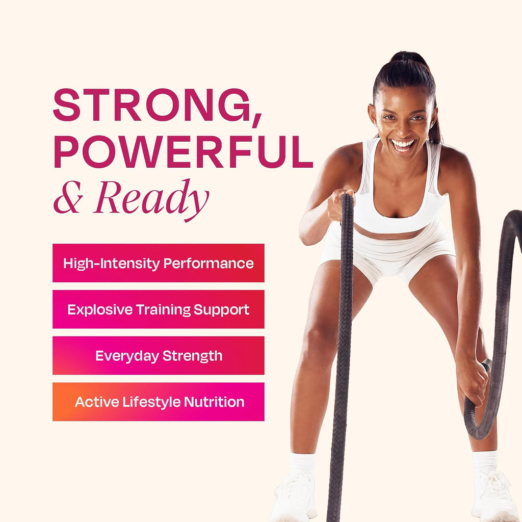 Boost energy with creatine powder
