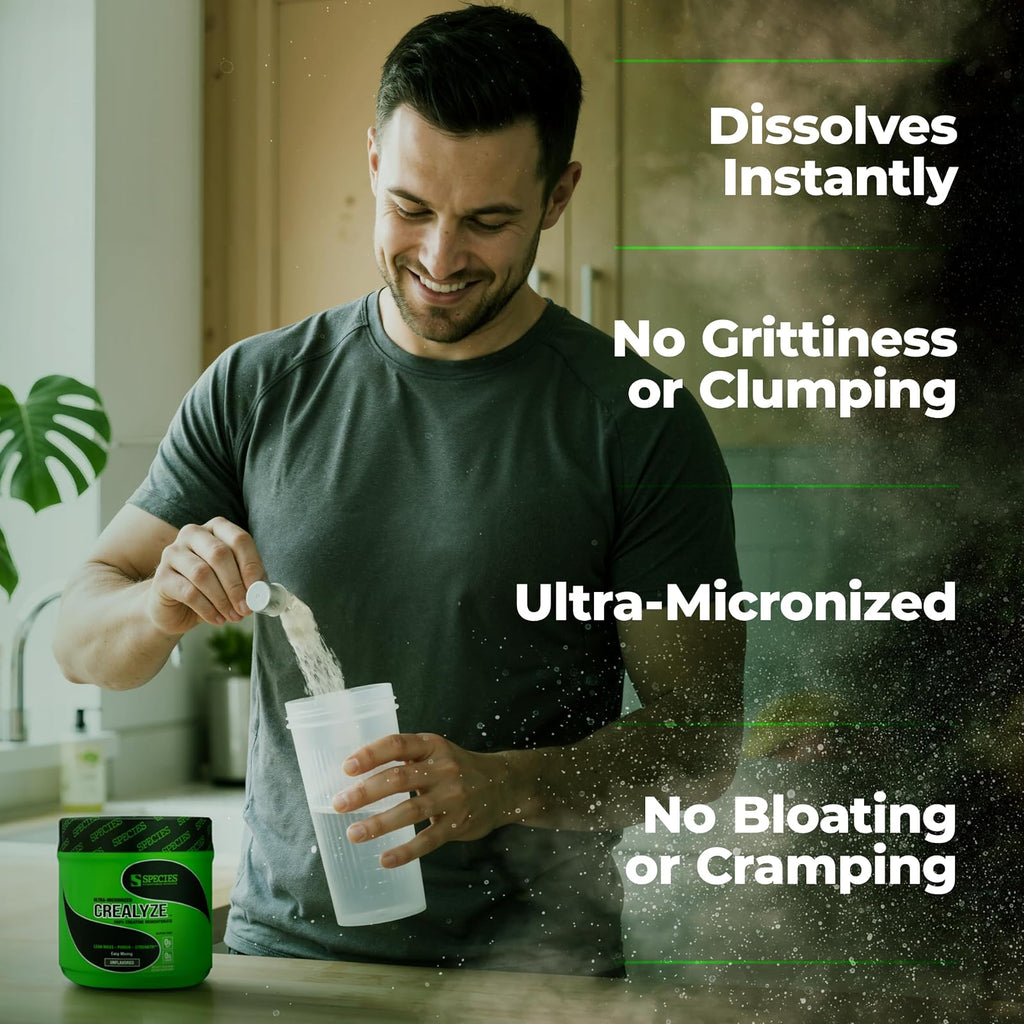 boost energy with creatine supplement