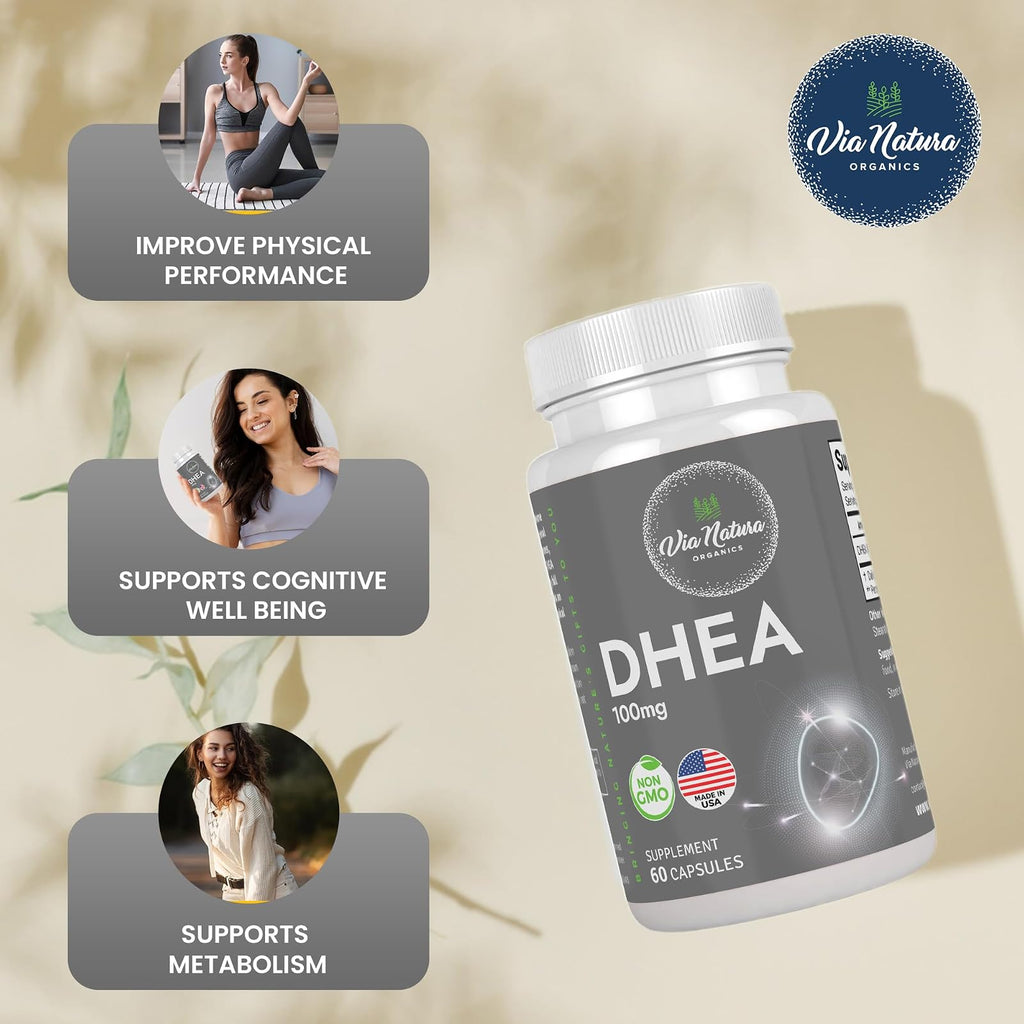 Boost energy with DHEA multivitamins