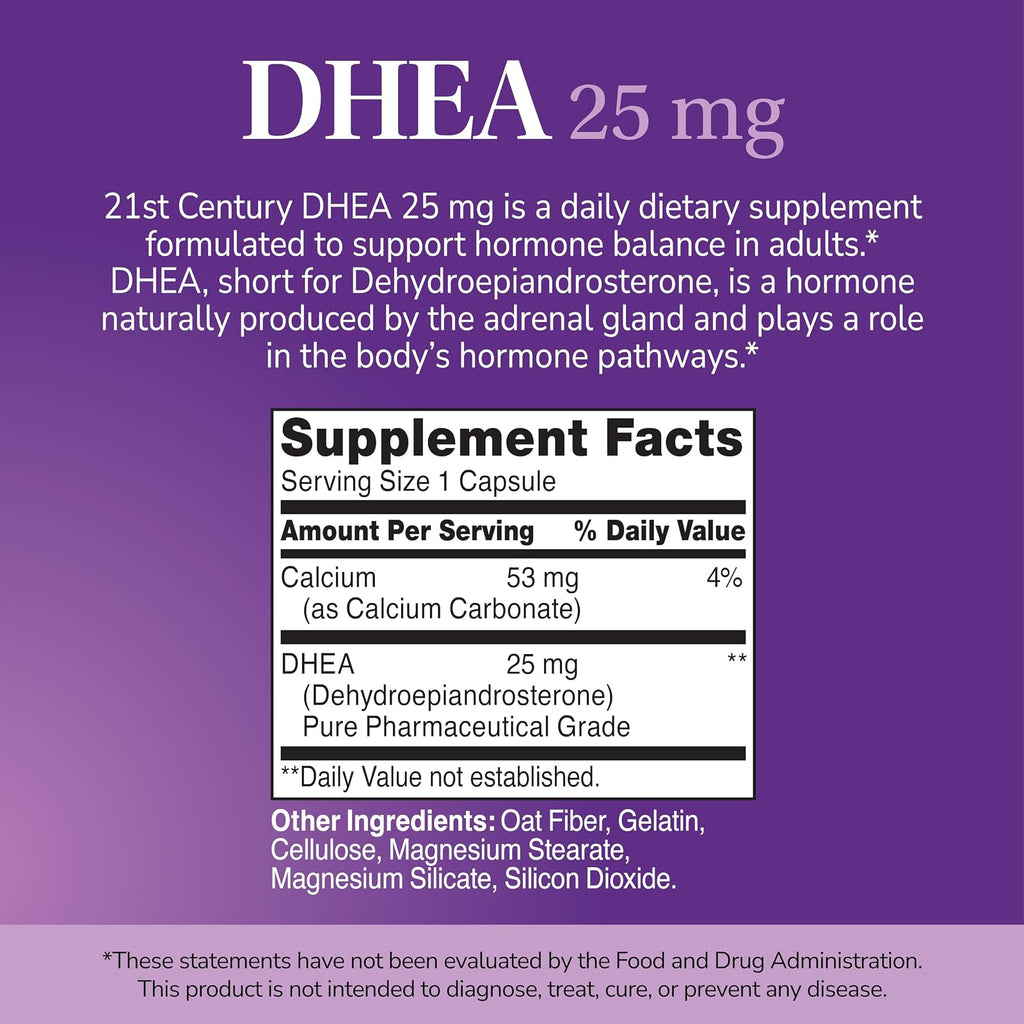 Boost energy with DHEA supplements