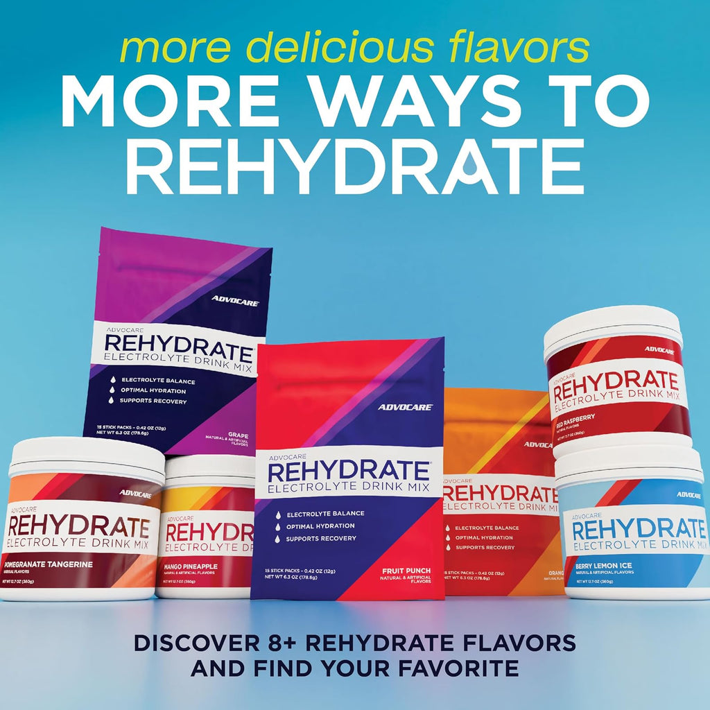 Boost energy with electrolyte drink mix