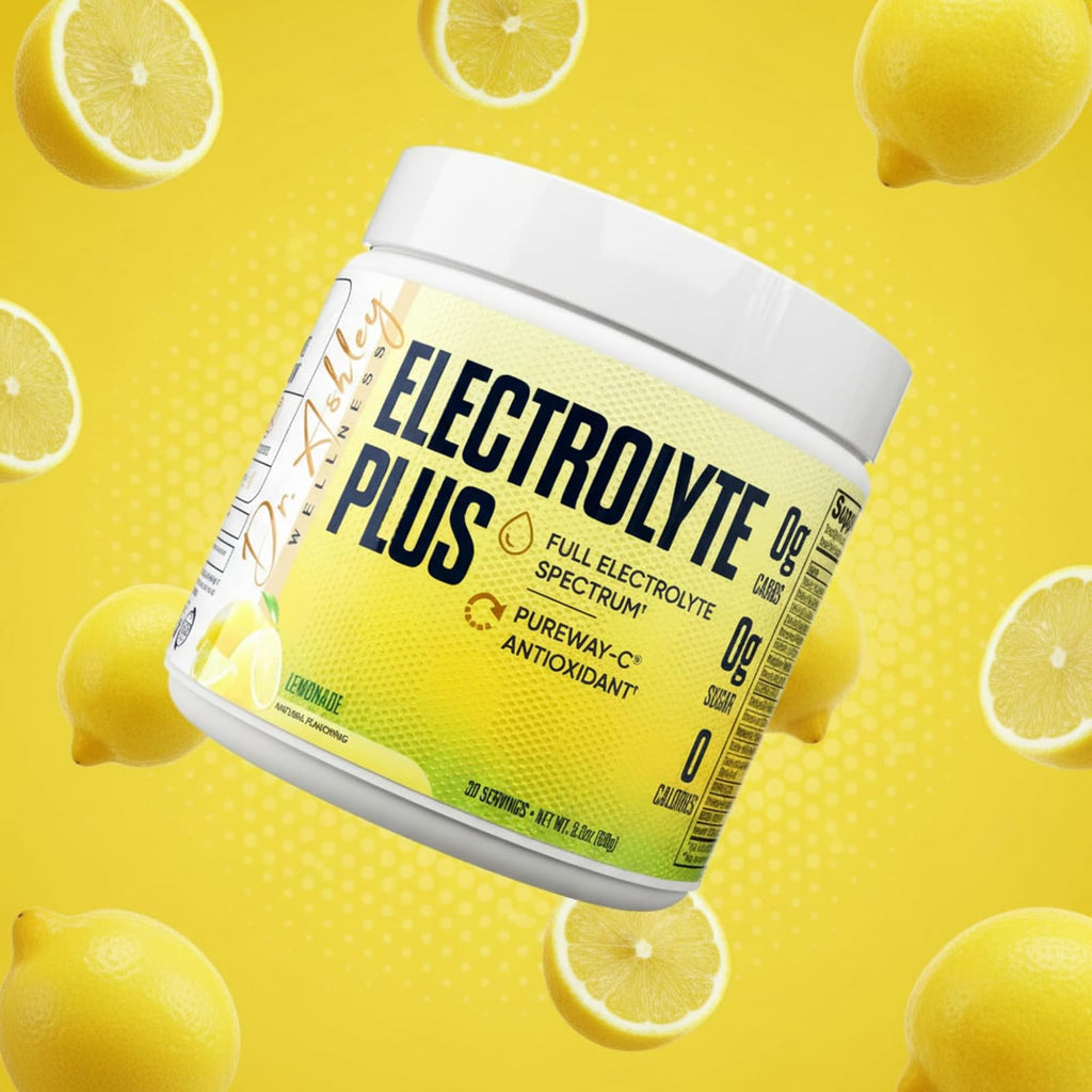 Boost energy with electrolyte lemonade