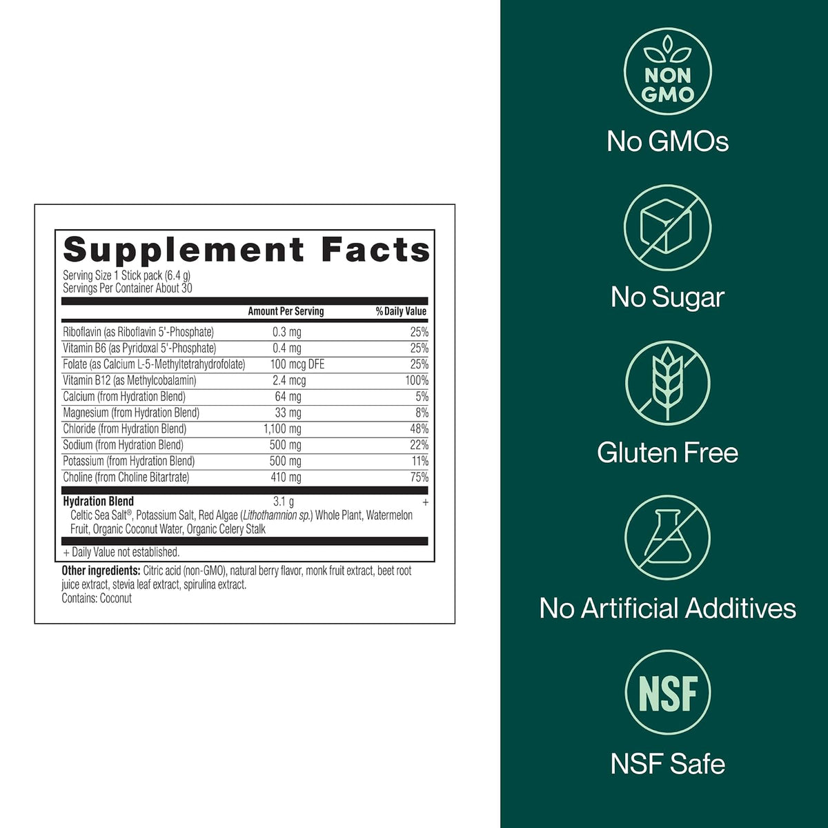 Boost energy with electrolyte powder