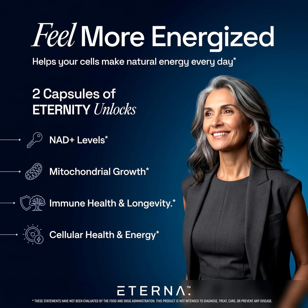 Boost energy with Eternity resveratrol