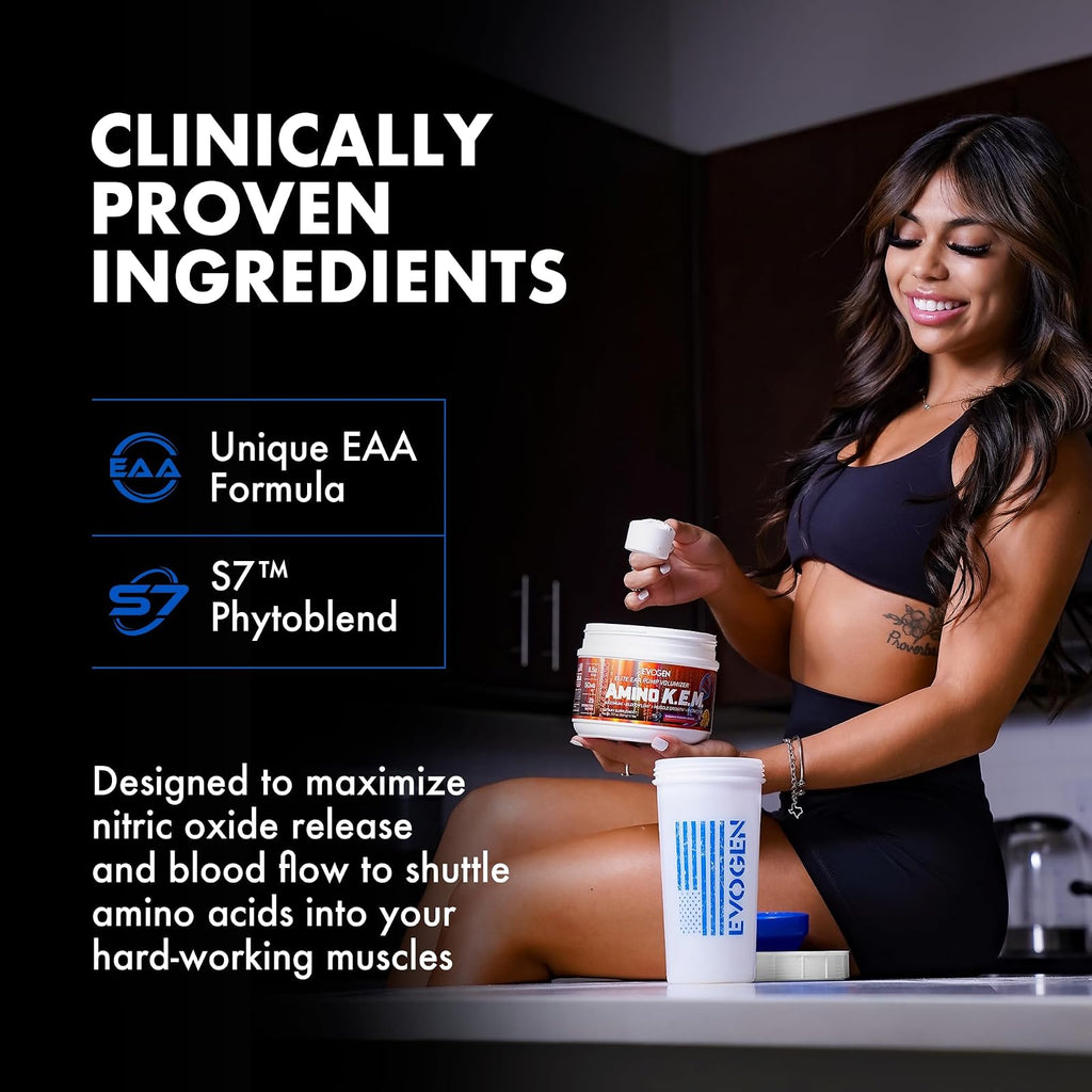 Boost energy with Evogen amino acids