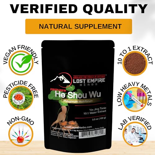 Boost energy with He Shou Wu