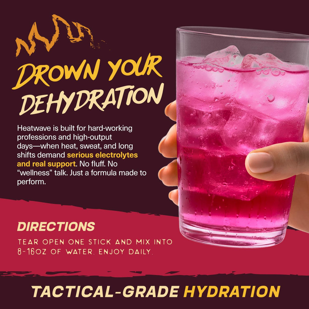 Boost energy with Heatwave electrolytes