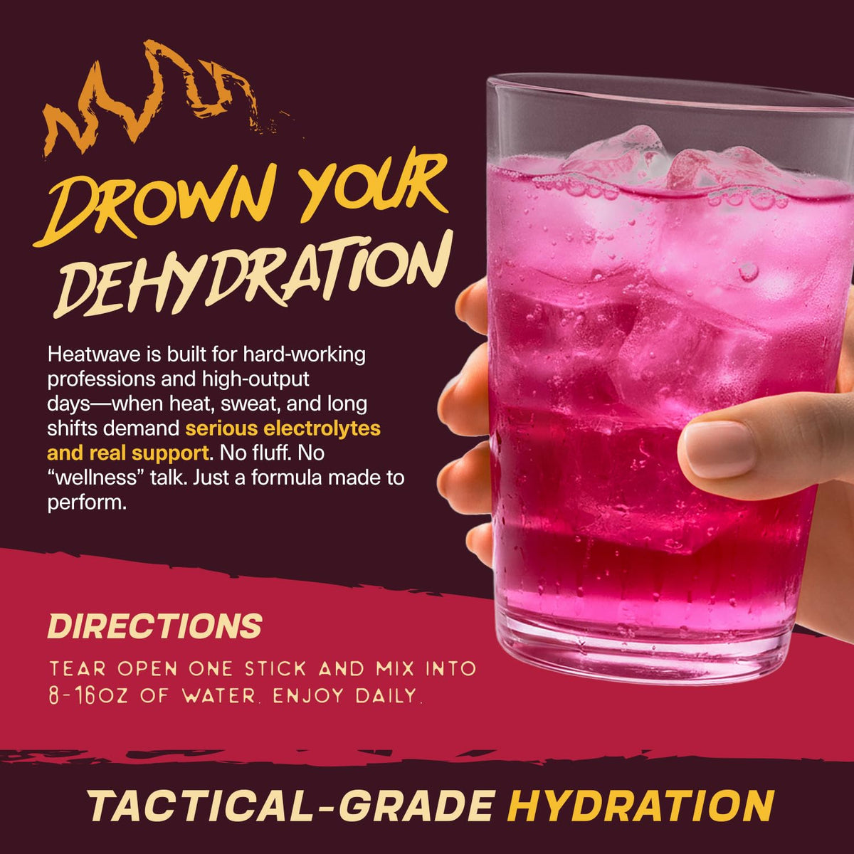 Boost energy with Heatwave electrolytes