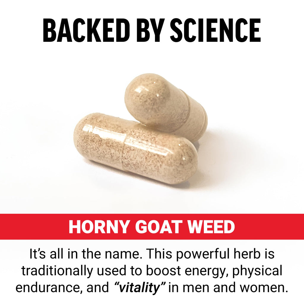 boost energy with horny goat weed