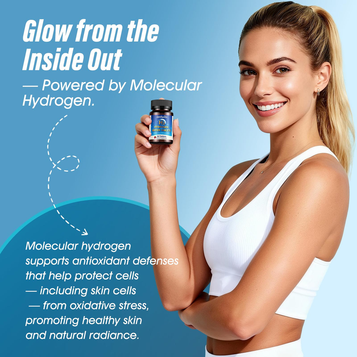 Boost energy with hydrogen tablets