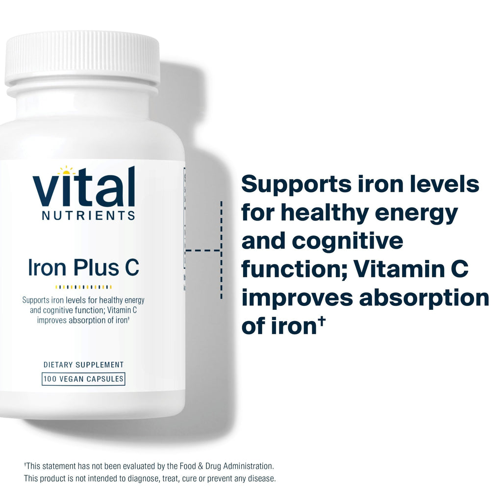 Boost energy with iron and vitamin C