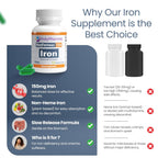 Boost energy with iron capsules