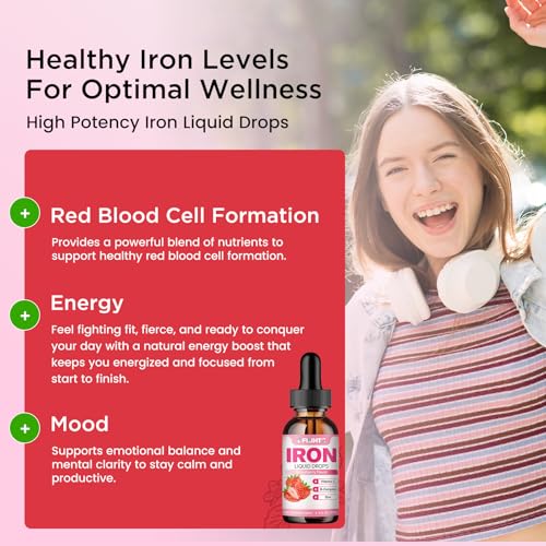 boost energy with iron drops