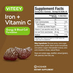 Boost energy with iron gummies
