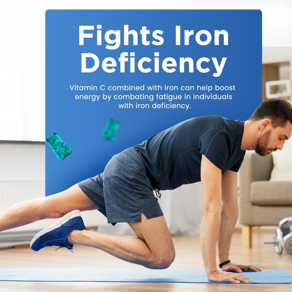 boost energy with iron gummies