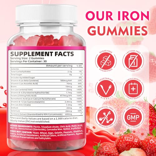 boost energy with iron gummies