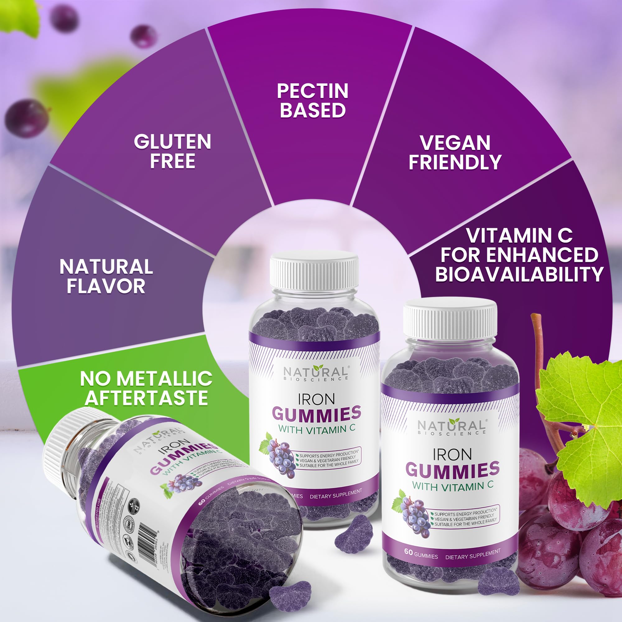 boost energy with iron gummies