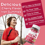 boost energy with iron gummies