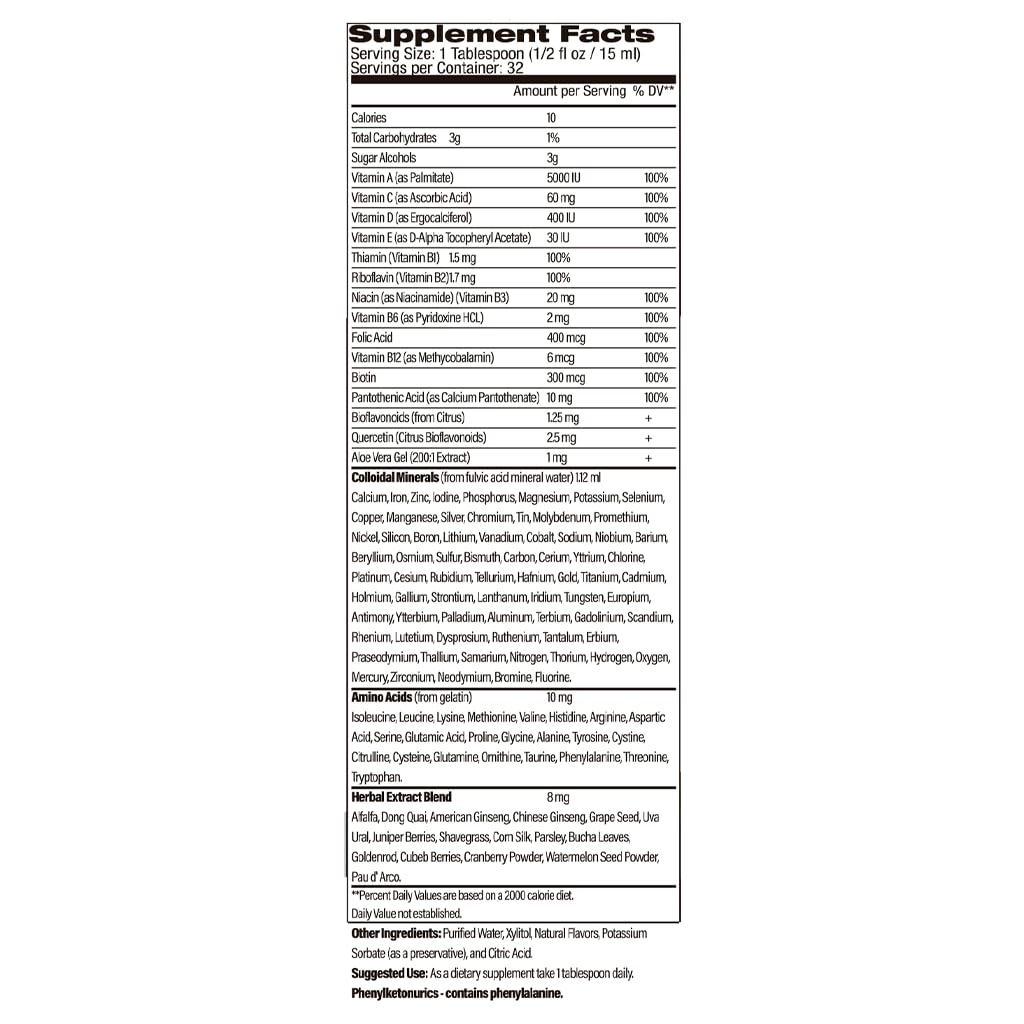 Boost energy with iron multivitamins