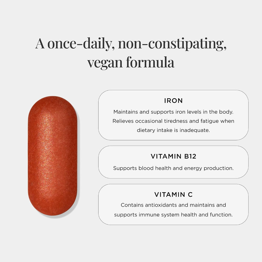 boost energy with iron supplement
