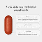boost energy with iron supplement
