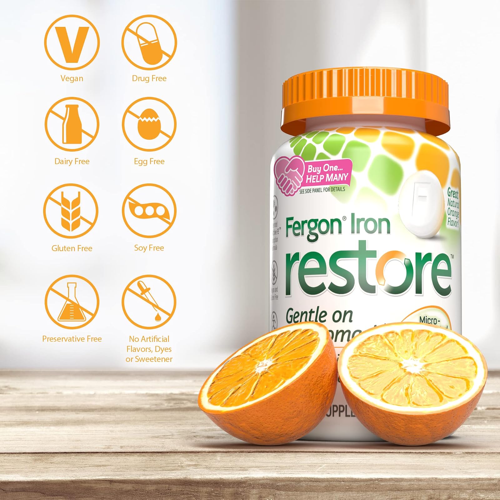 boost energy with iron supplement