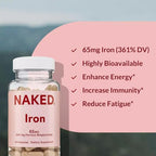 Boost energy with iron supplement