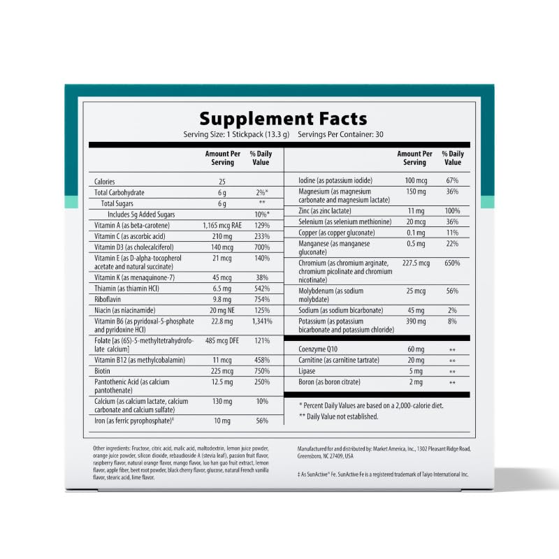 Boost energy with Isotonix multivitamins