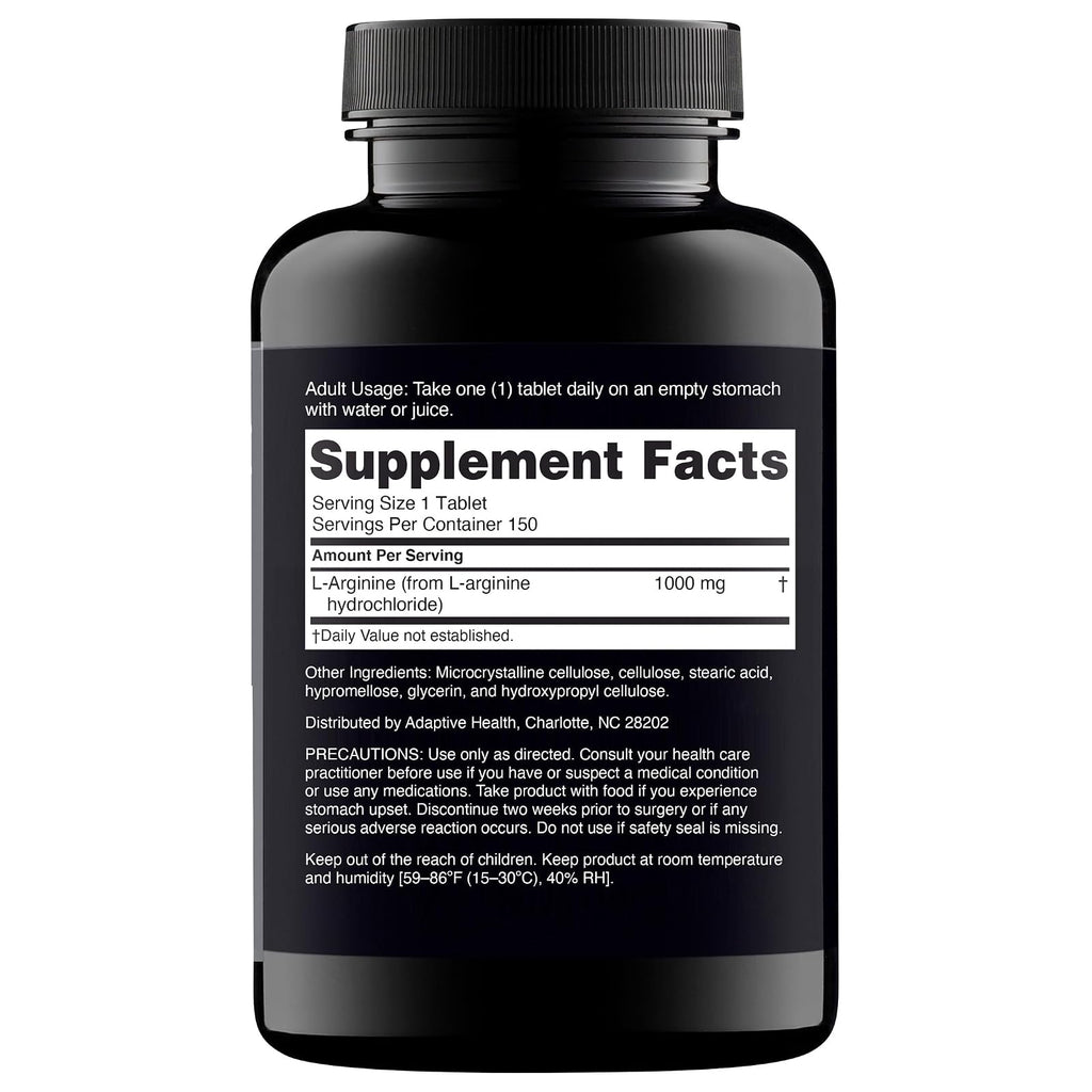 Boost energy with L-Arginine supplement