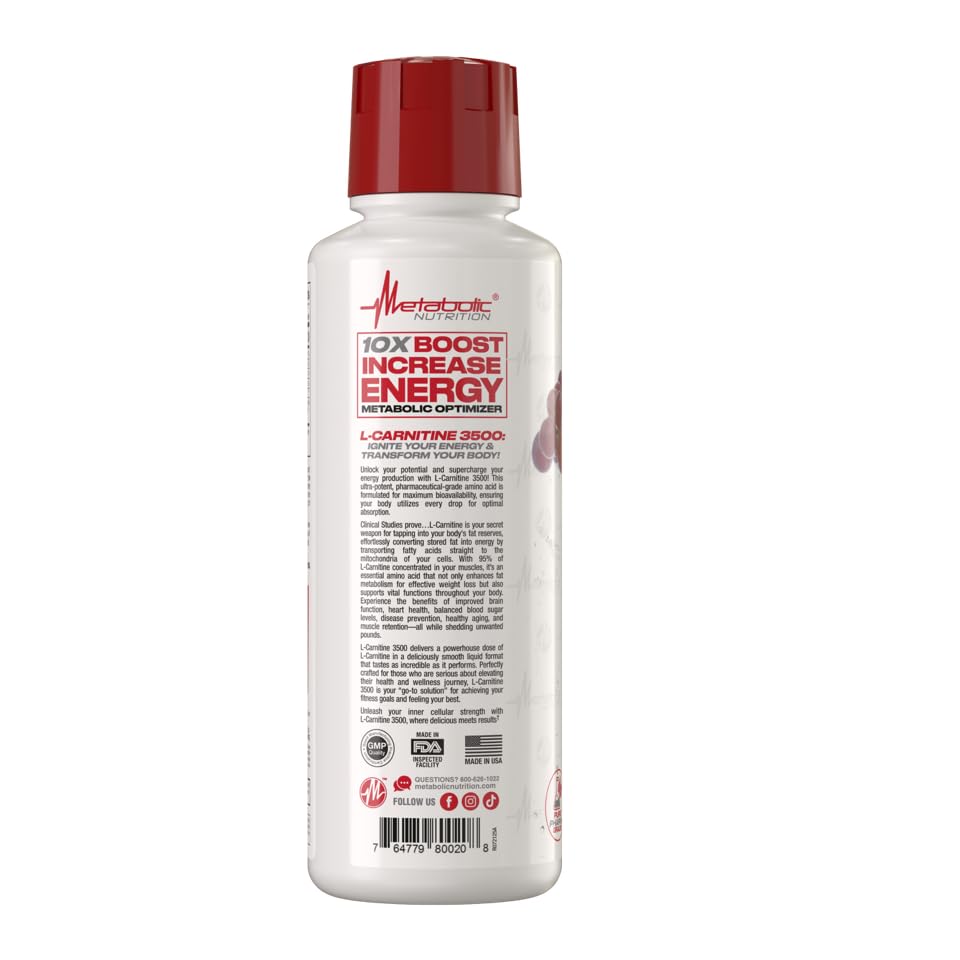 Boost energy with L-Carnitine