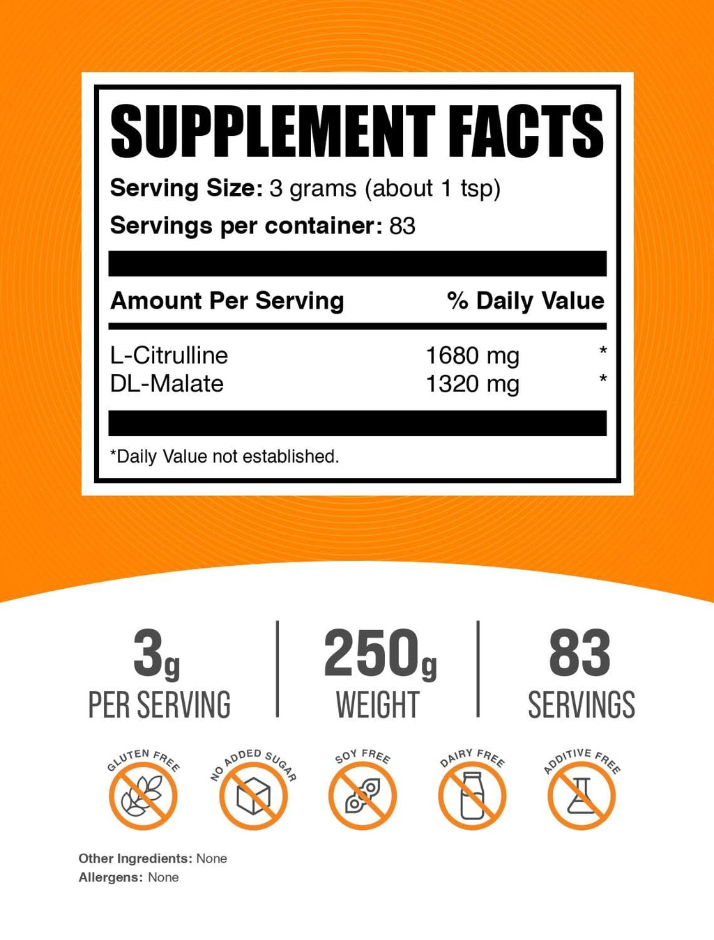 Boost energy with L-Citrulline Malate