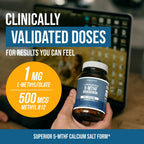 Boost energy with L Methyl Folate