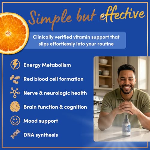 Boost energy with liquid B12