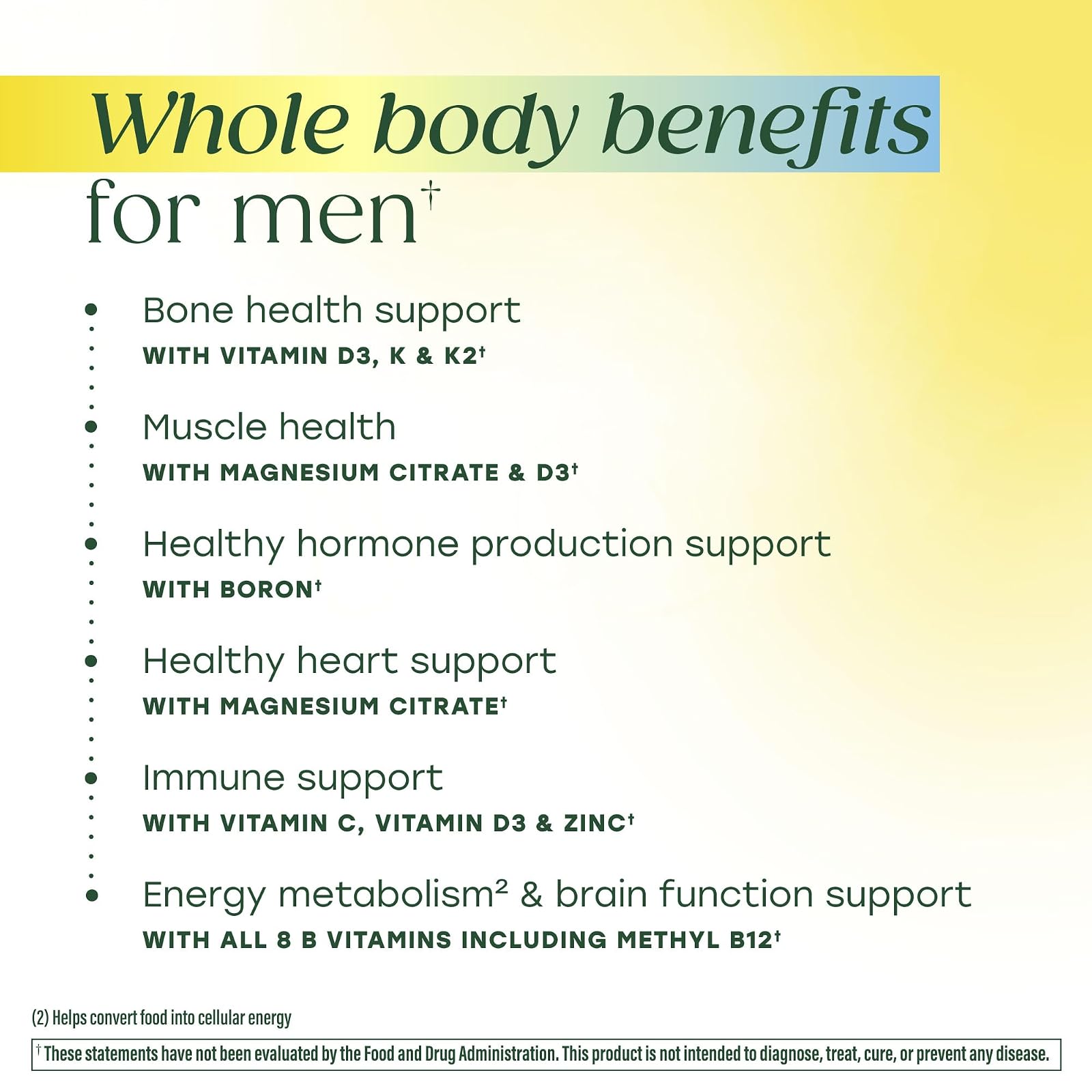 Boost energy with MegaFood vitamins