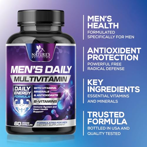 boost energy with men's multivitamins