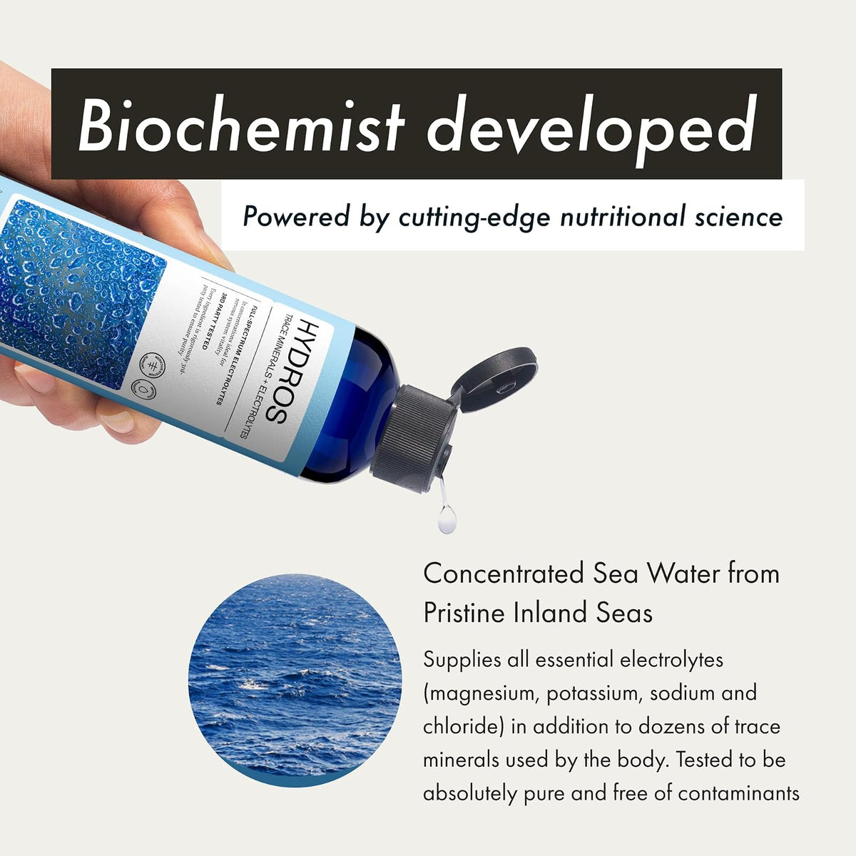Boost energy with mineral drops