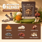 Boost energy with mushroom coffee