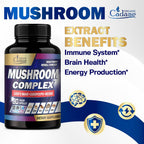 Boost energy with mushroom complex