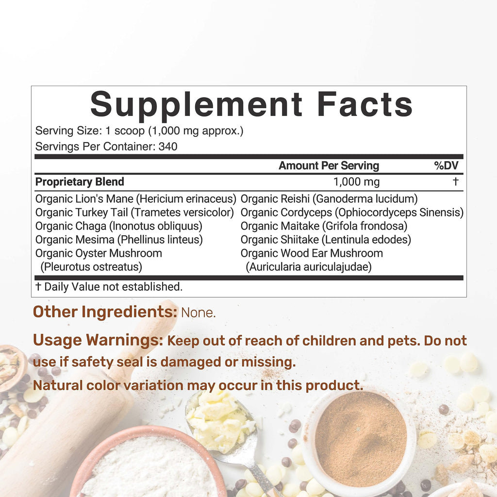 boost energy with mushroom supplements